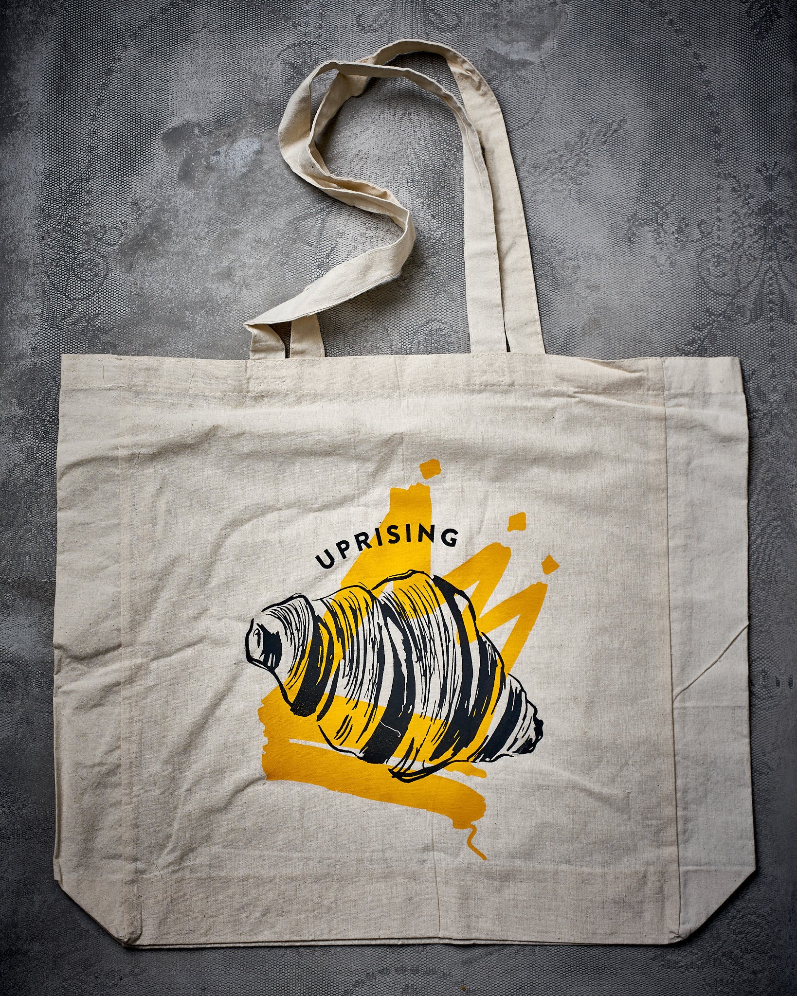 Uprising Calico Tote (Croissant Design) | Uprising Bakery