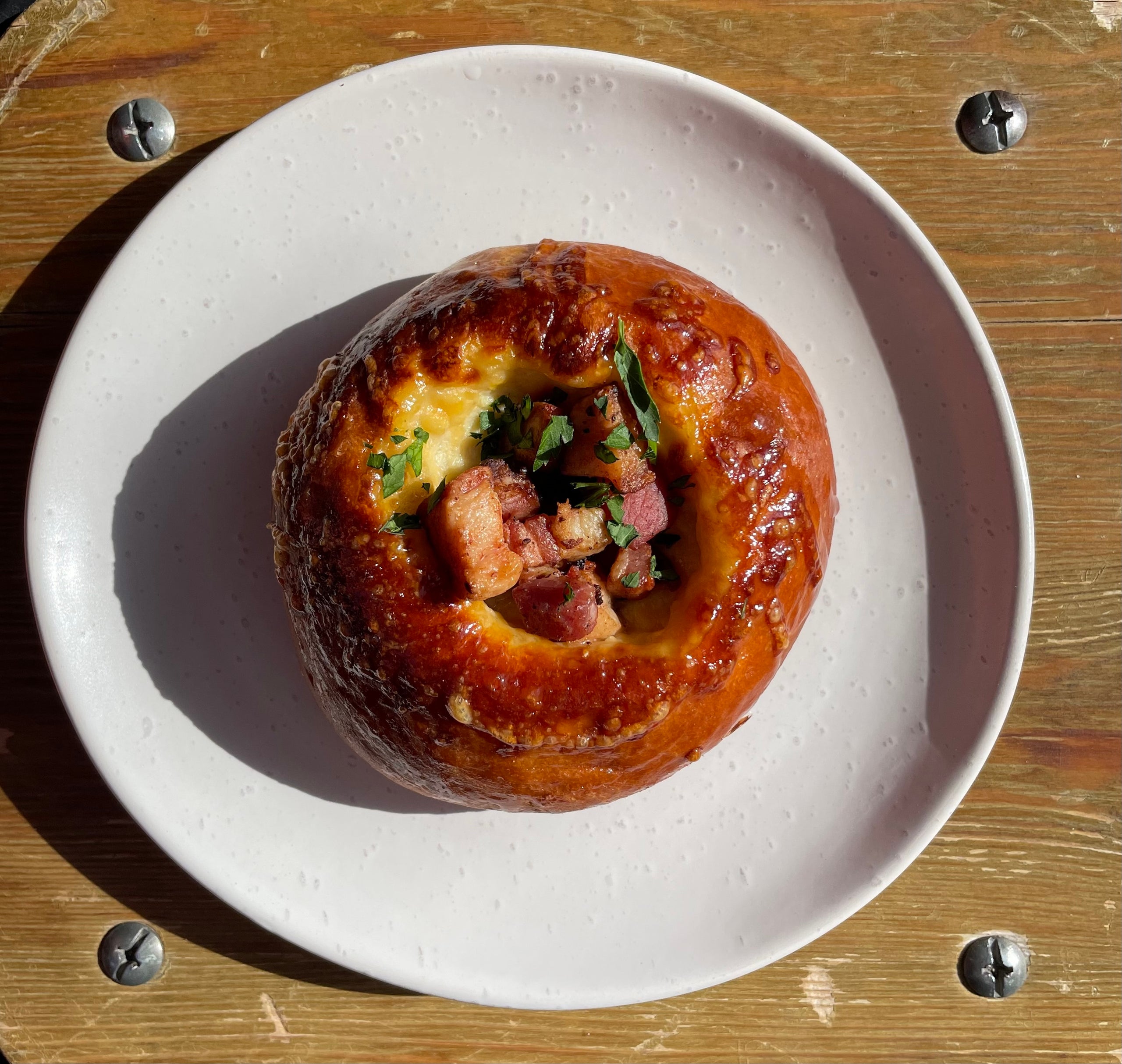 Smoked Corn & Bacon Brioche | Uprising Bakery